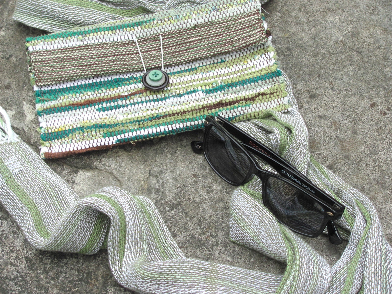 Boho Cloth Wallet Clutch Purse Small Handmade Woven Fabric - Etsy