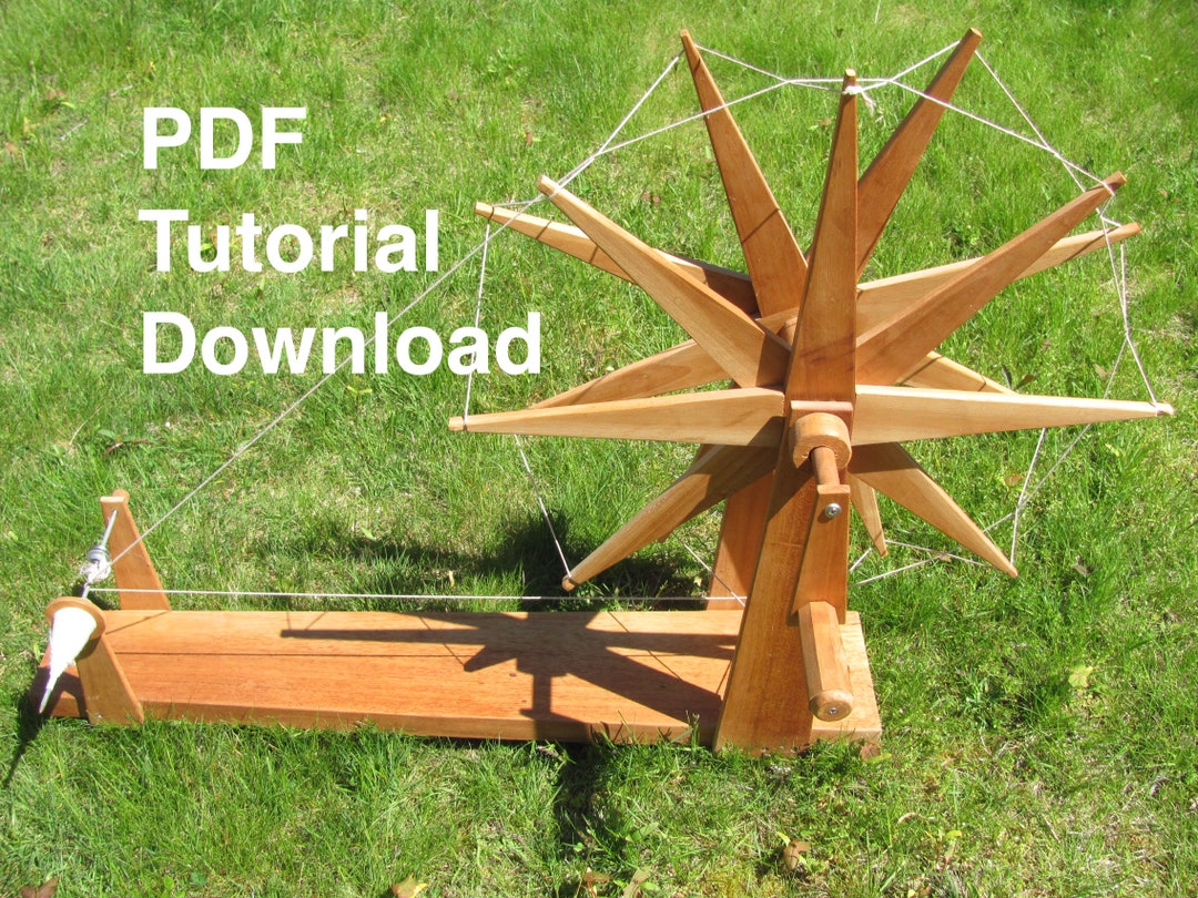 Handspinning Cotton Yarn Tutorial, Beginner Charka Spindle Wheel Hand ...