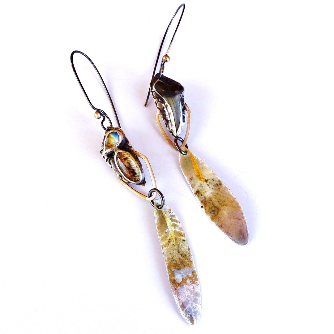 Oregon Sunstone/labradorite/sharktooth Fossil/hawk Moth - Etsy