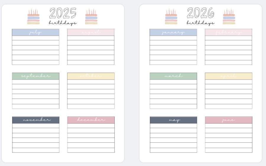 Editable Teaching Planner 2025 - 2026 - Etsy