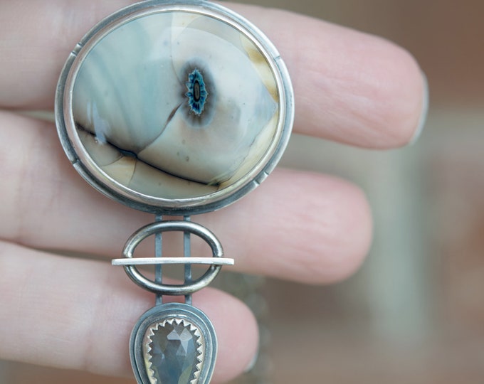 Silver Linings ... Hand Fabricated Artisan Silver PENDANT Contemporary ...