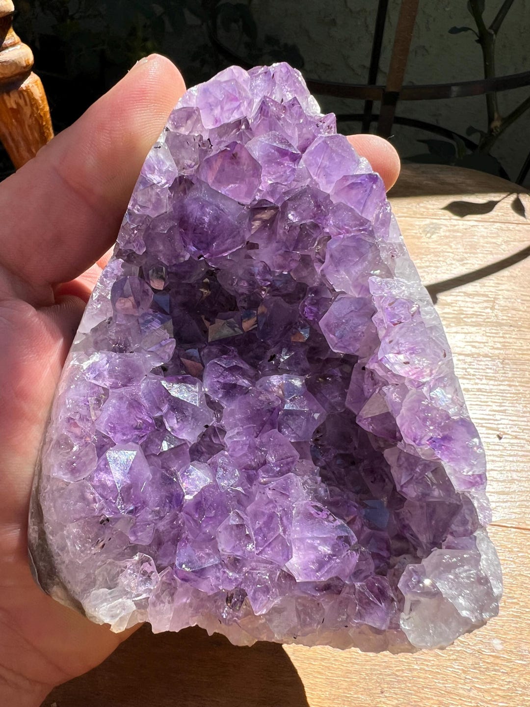 Amethyst Crystal Cluster Cut Polished Bases for Display - Etsy