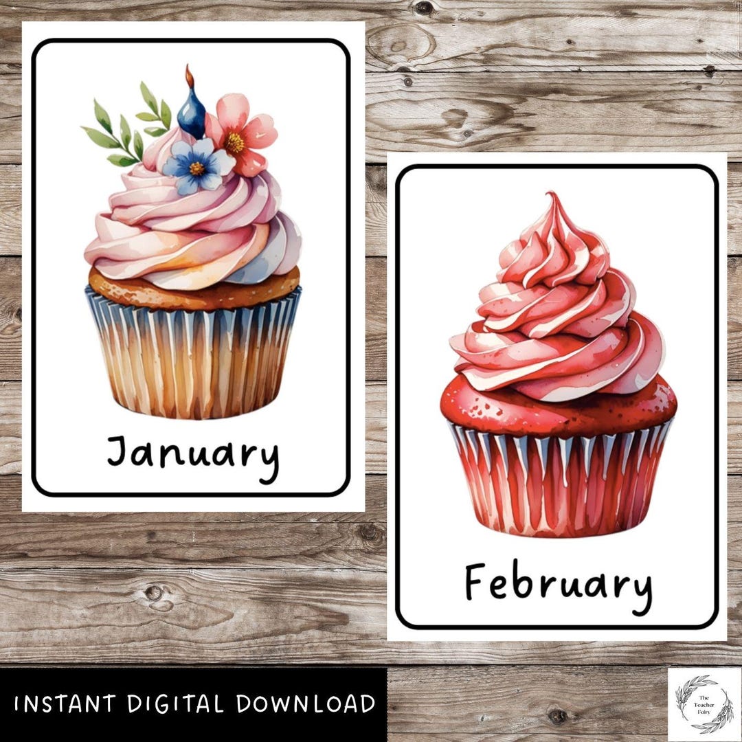 Birthday Cupcake Classroom Decor - Etsy