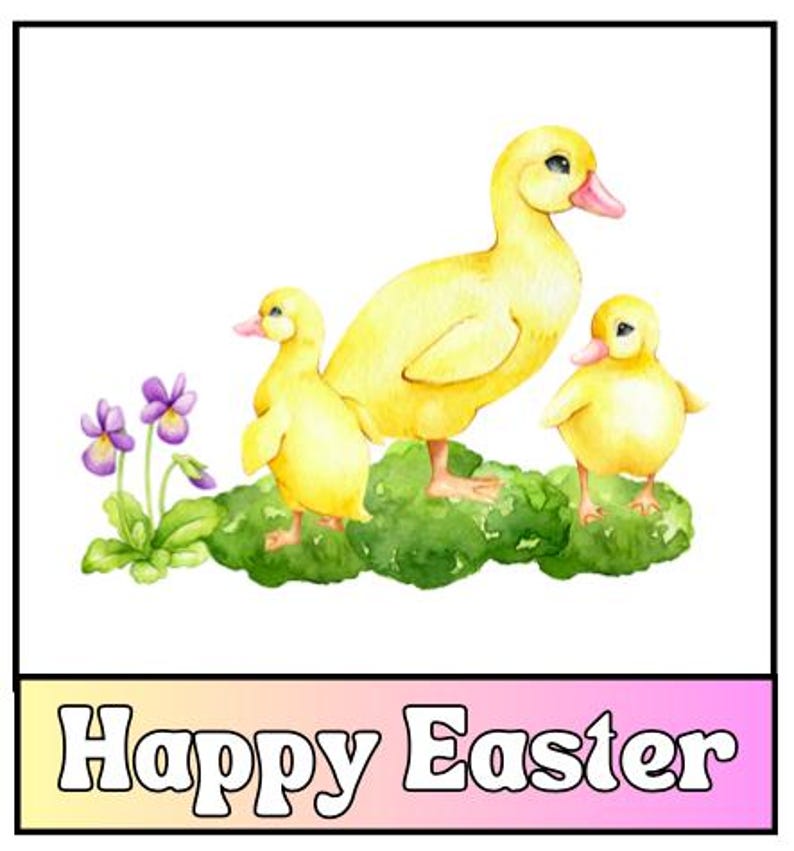 Easter Cards Instant Digital Download Easter Bunny Theme Classroom ...