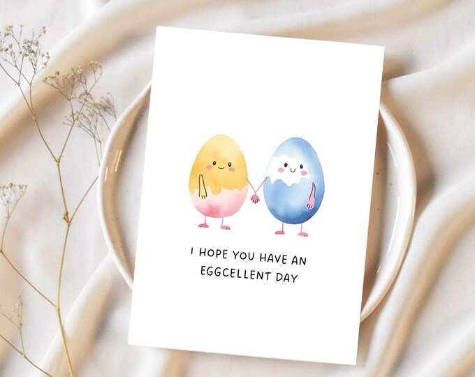 Happy Easter Card - Etsy