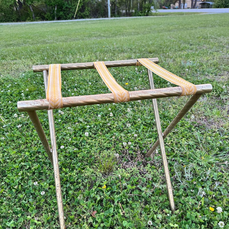 Vintage Luggage Stands - Etsy