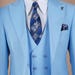 Baby Blue Slim Fit Suit: Formal Wedding Suit With Vest - Etsy