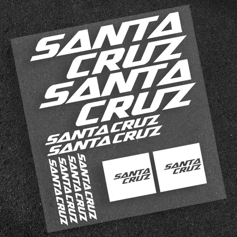 Santa Stickers - Etsy