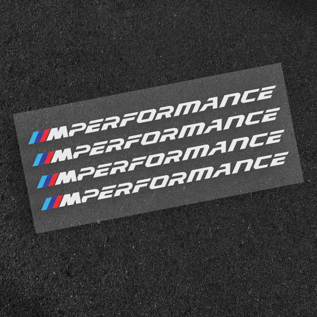 M Performance Sticker - Etsy
