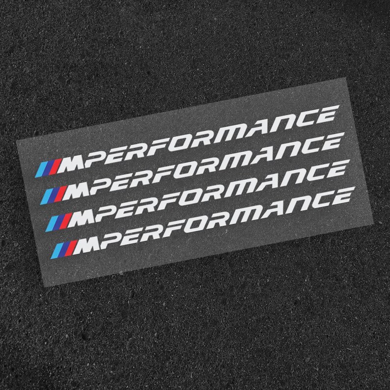 M Performance Sticker - Etsy