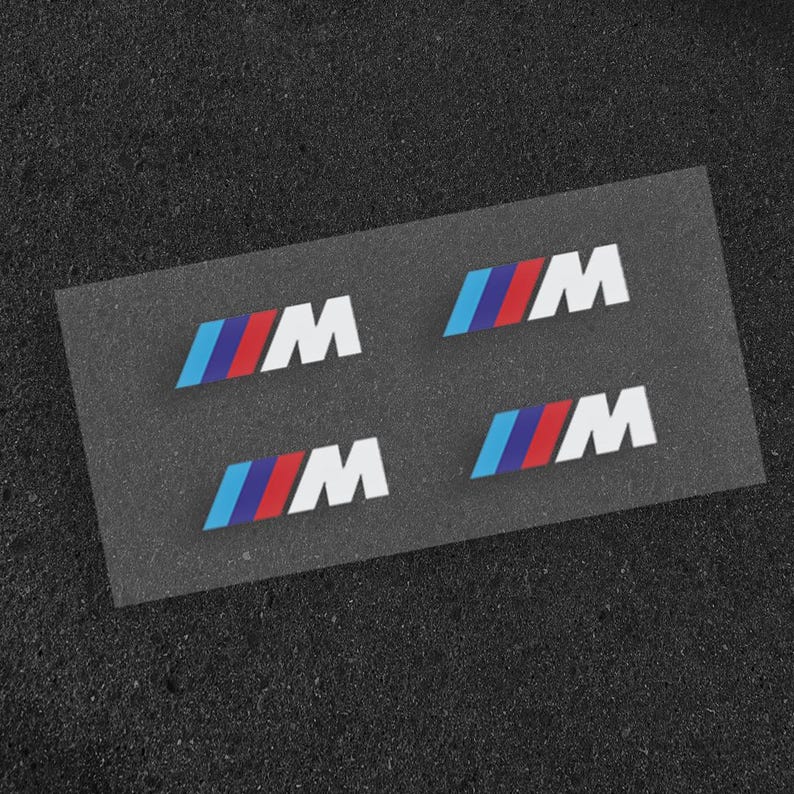 BMW M Badge Stickers - Etsy Australia