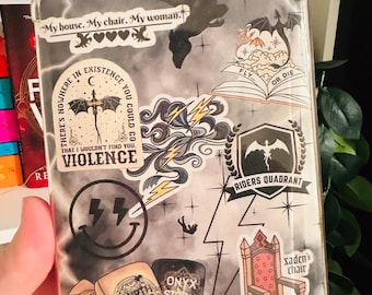 Fourth Wing Inspired Kindle Insert | Instant Digital Download ...