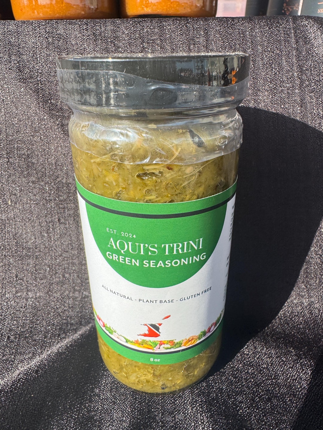 Trini Green Seasoning | Authentic Trinidadian Style Marinade ...