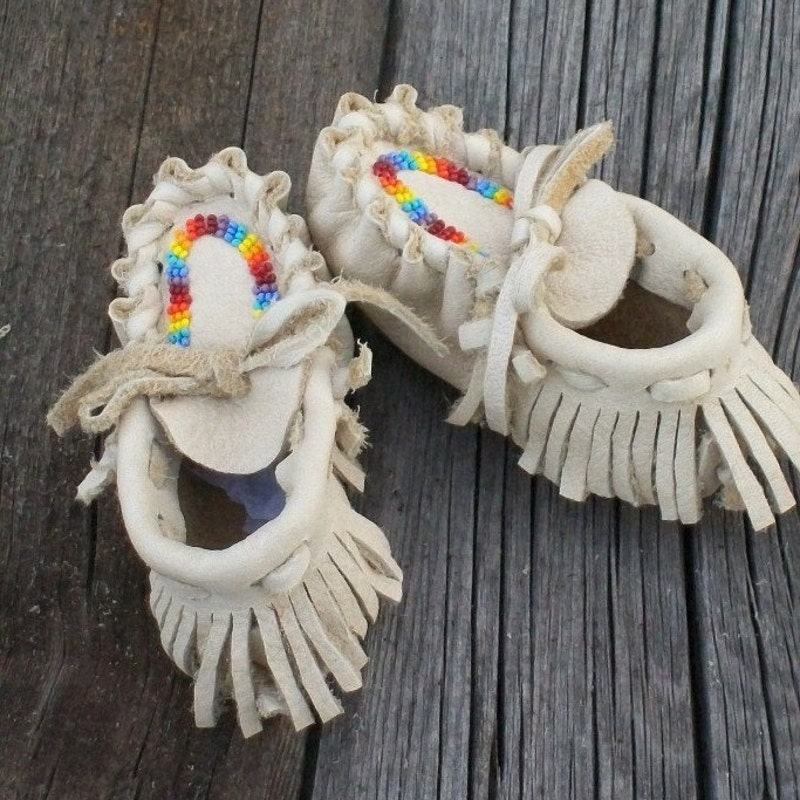 Beaded Baby Moccasin - Etsy