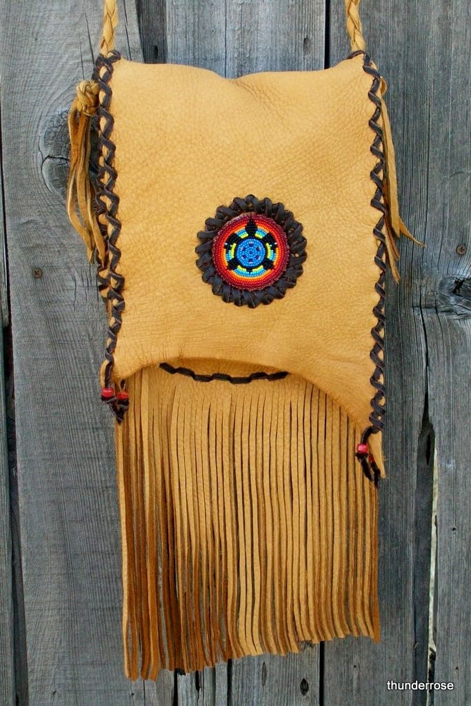 Handmade Purse With Beadwork Beaded Turtle Totem Festival - Etsy