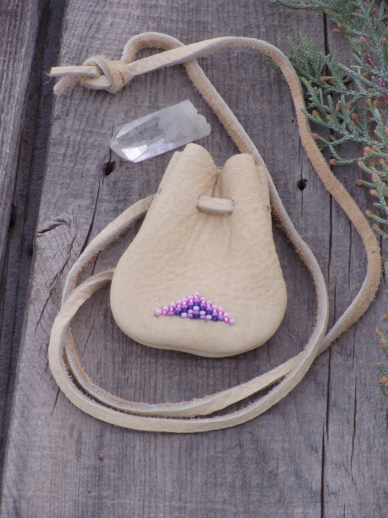 Beaded Pouch Girls Amulet Bag Powwow Pouch Gift Pouch | Etsy