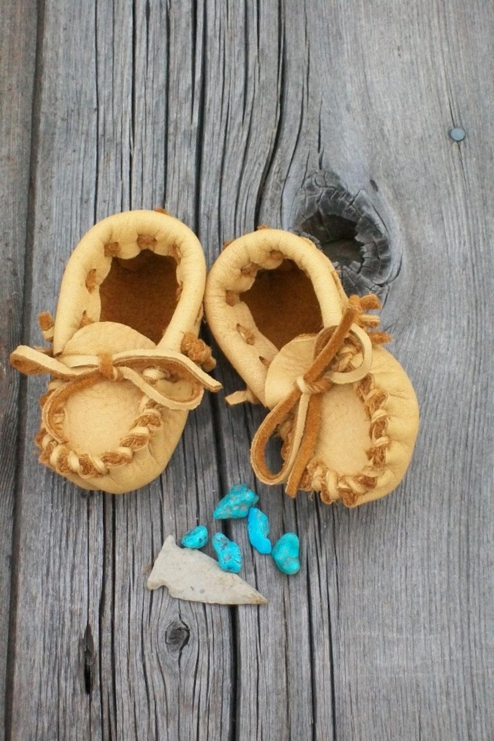 Baby Moccasins Handmade Moccasins Soft Baby Booties Baby - Etsy