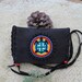Black Leather Clutch Beaded Turtle Clutch Shamans Medicine - Etsy