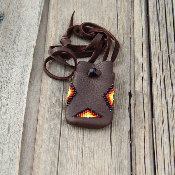 Beaded Amulet Bags - Etsy
