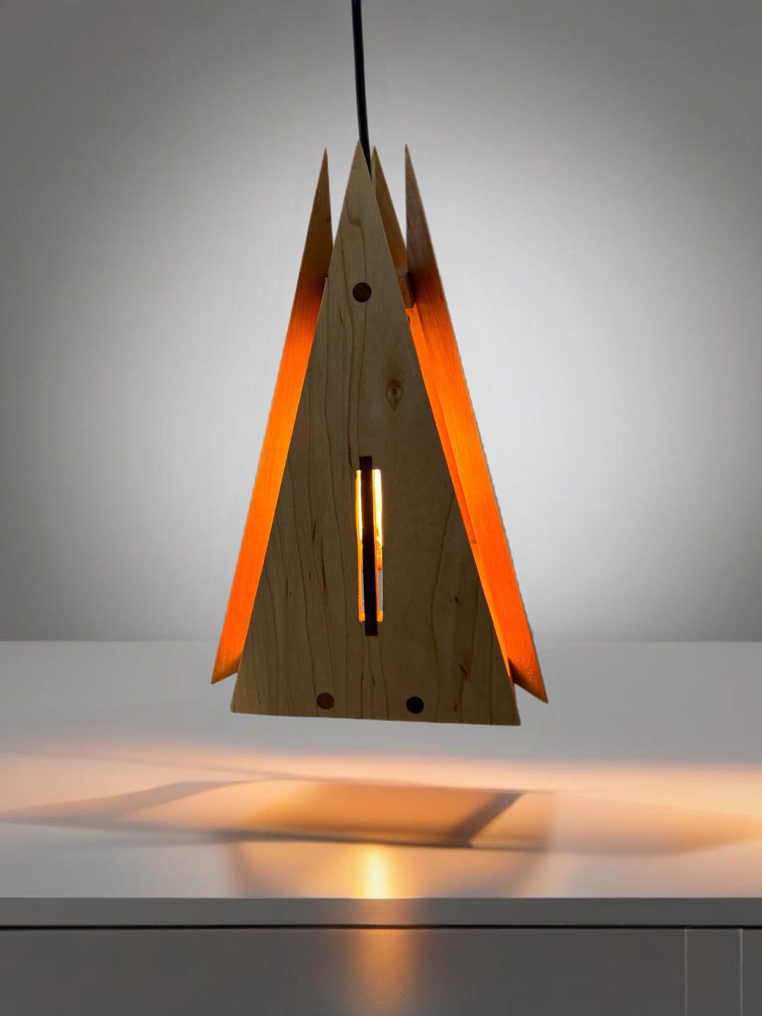 Handcrafted Pendant Light - Etsy