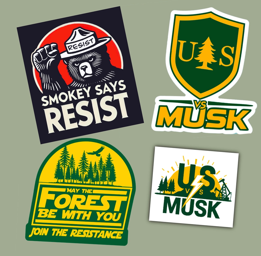 US National Forest Service Stickers and Sticker Pack – Defend Our ...