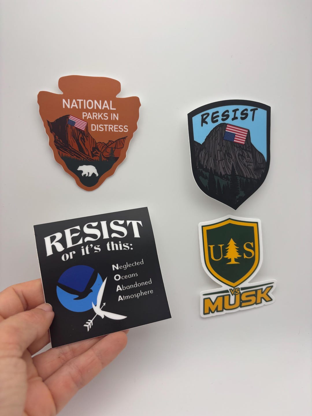 NOAA Resist Sticker |resist Vinyl Decal | Stand for Science | Hurricane ...