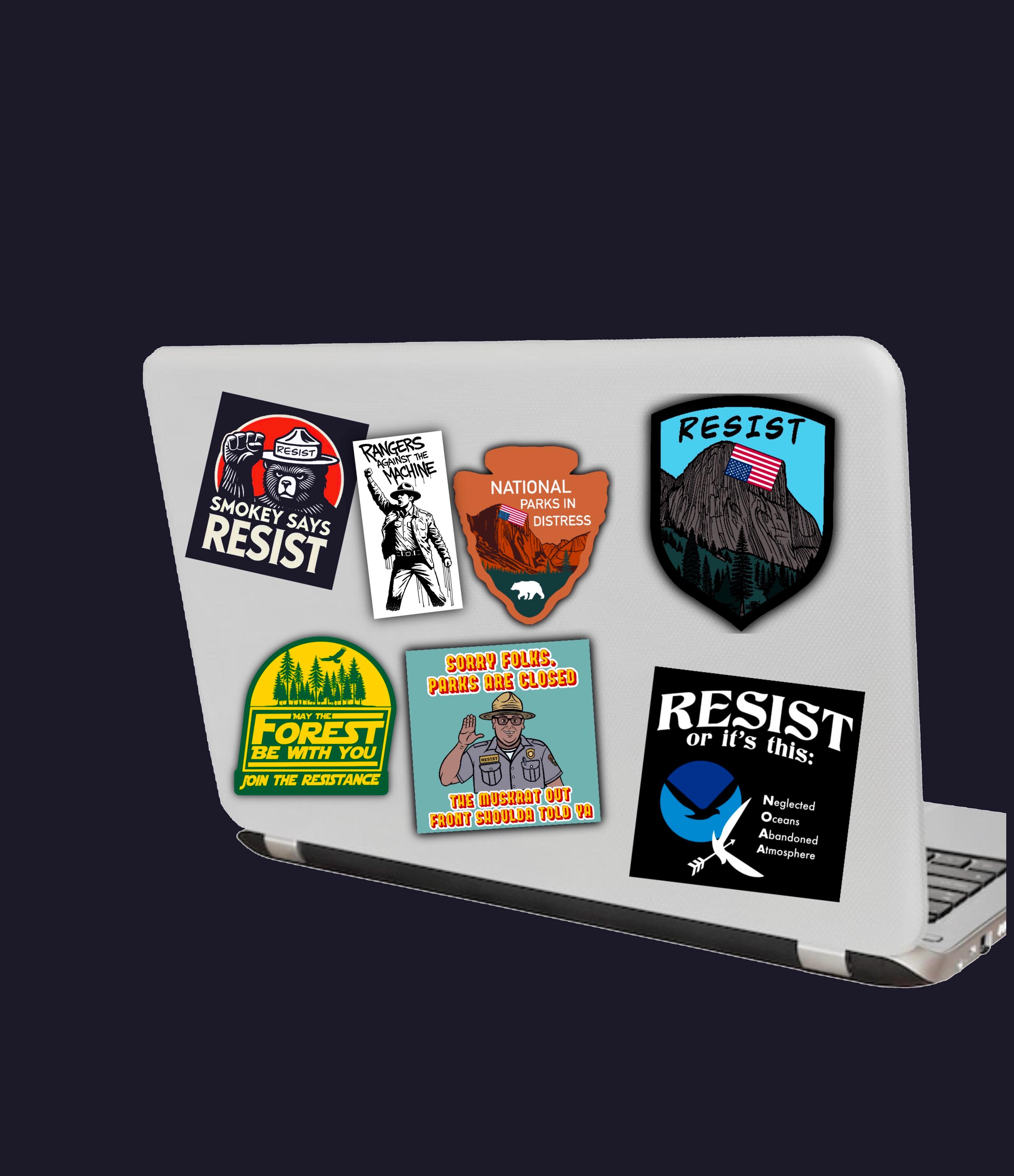 NOAA Resist Sticker |resist Vinyl Decal | Stand for Science | Hurricane ...