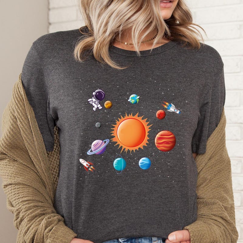 Solar System Shirt - Etsy