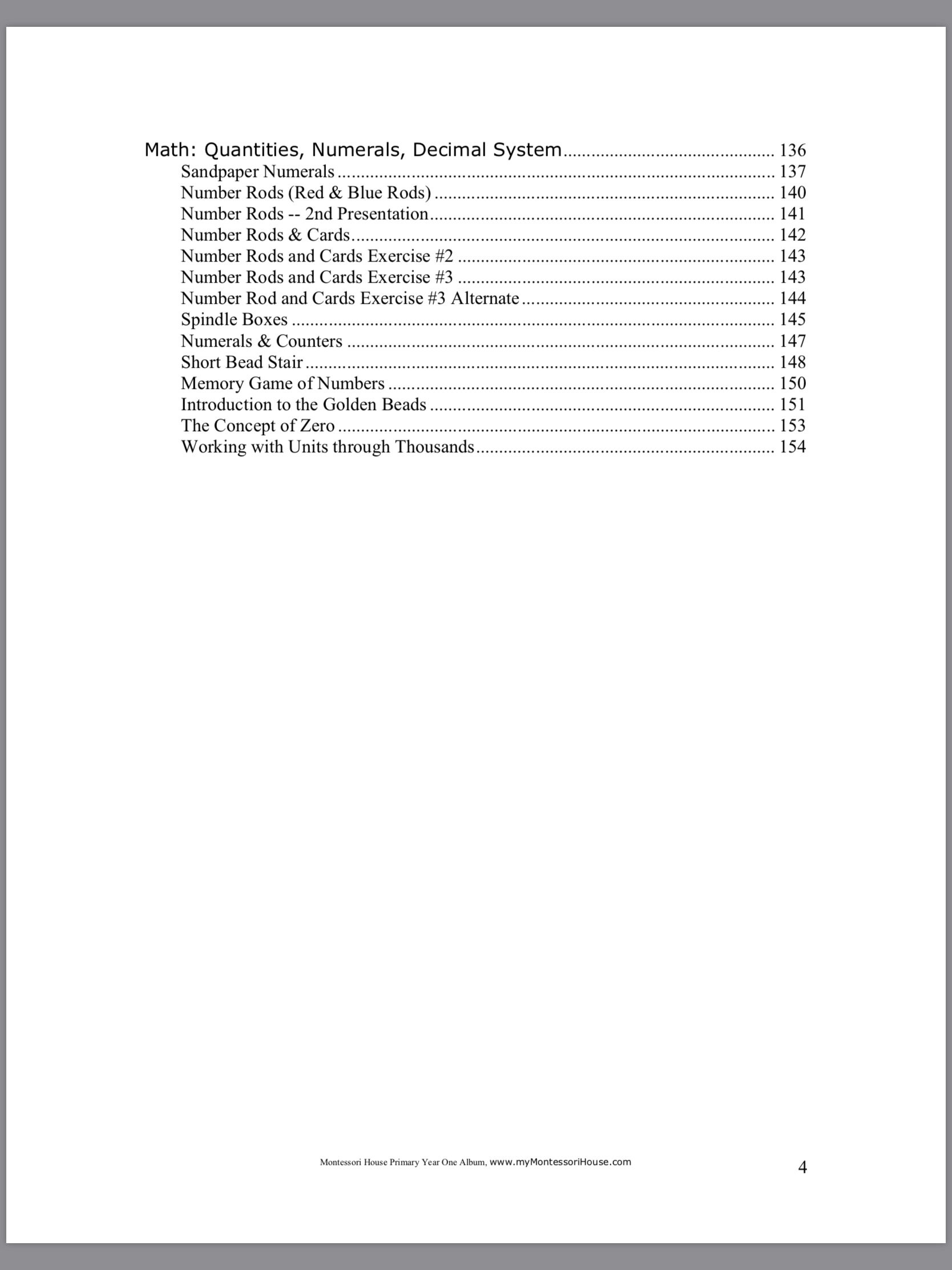 Montessori Teaching Album Homeschool Curriculum for PreK | Etsy