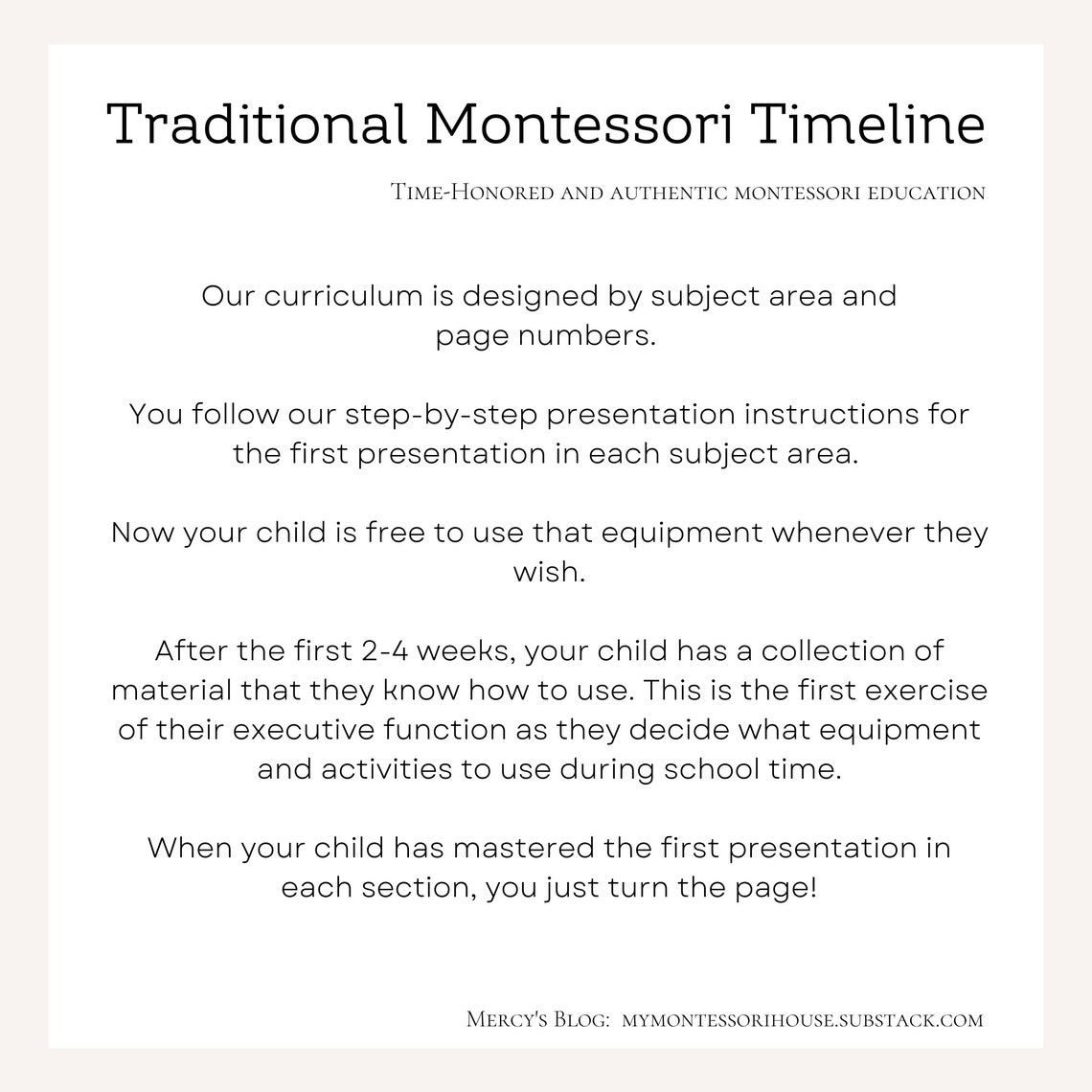 Montessori AMI Curriculum: Complete Print Digital Download | Etsy