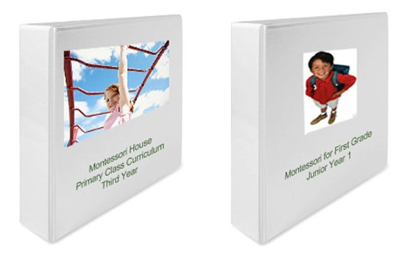 Montessori Teaching Album SET: Kindergarten & First Grade | Etsy