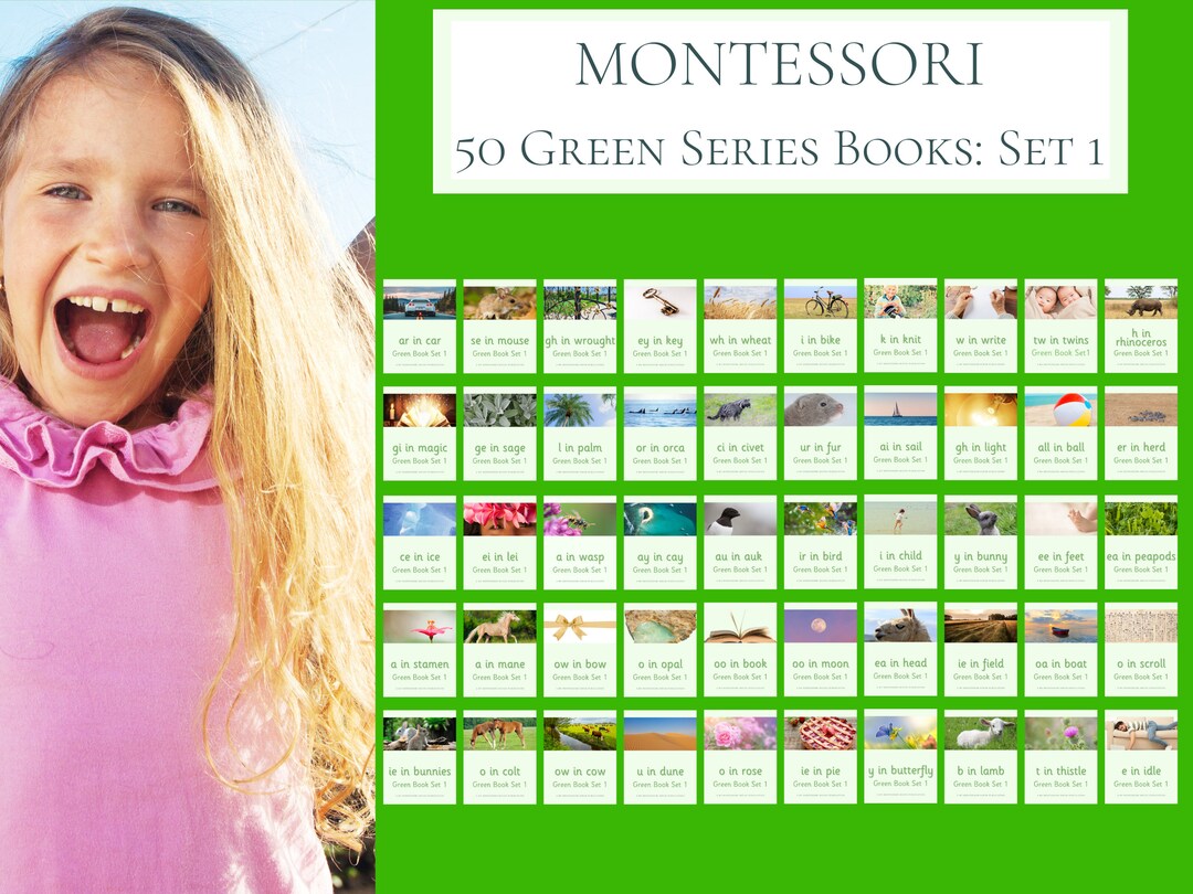 Montessori House: Green Series Books in Print for Prek, Kindergarten ...