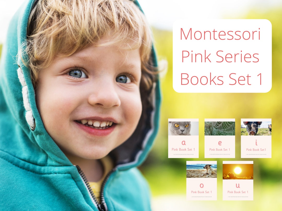 Montessori Pink Series Phonics Books Set 1 (PDF Download) - Etsy