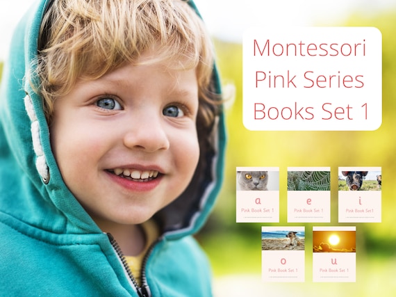 Montessori Pink Series Books Set 1: Your Child's First - Etsy