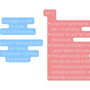 Montessori Pink Series Books Set 2: Phonetic Books for Beginning ...