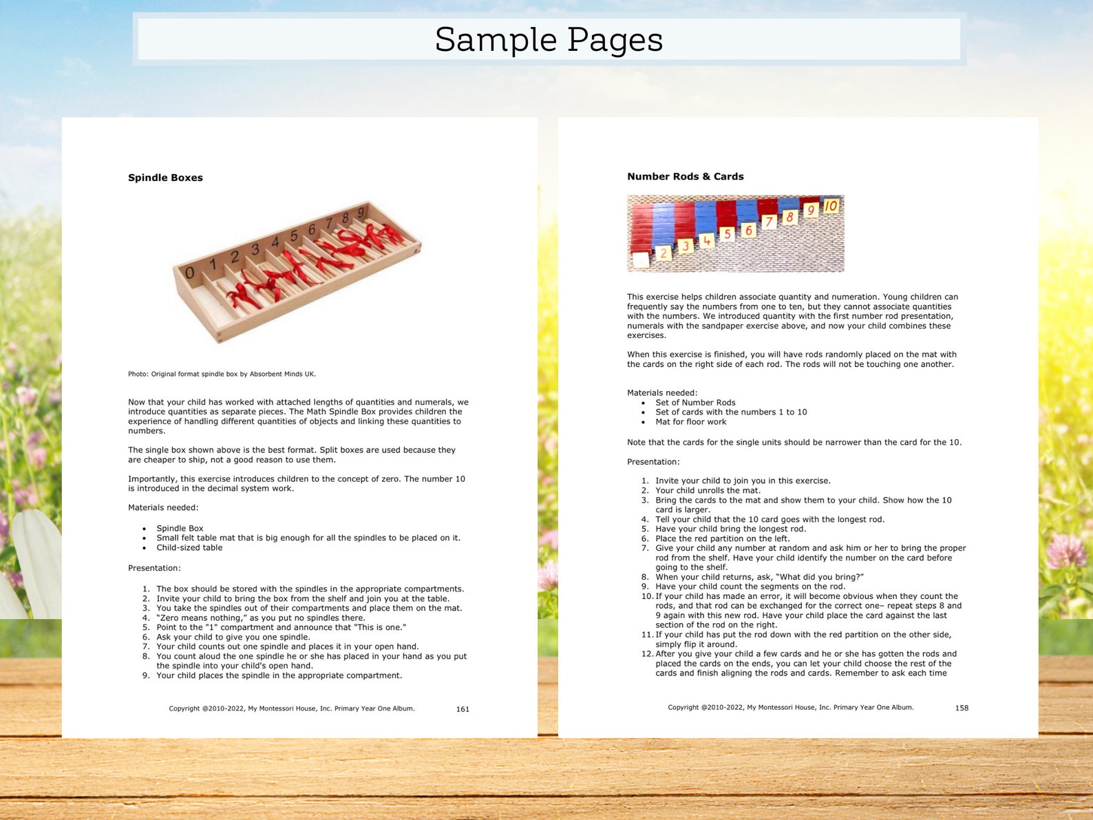 Montessori Teaching Album Homeschool Curriculum for Prek - Etsy Canada