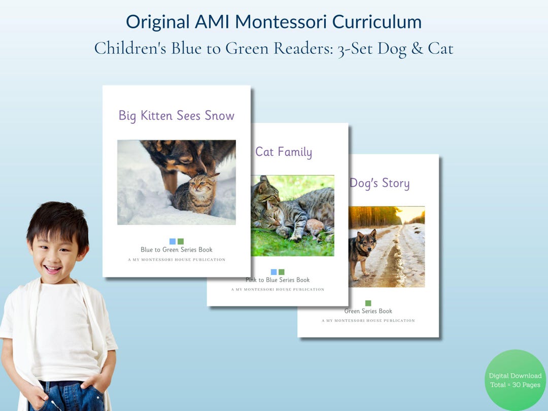 Phonogram Montessori Phonics Readers (digital) – Blends & Digraphs ...