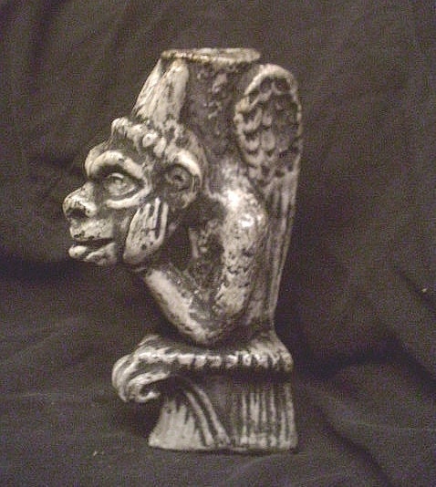 Gothic Spitting Gargoyle Candle Stick Holder Notre Dame - Etsy