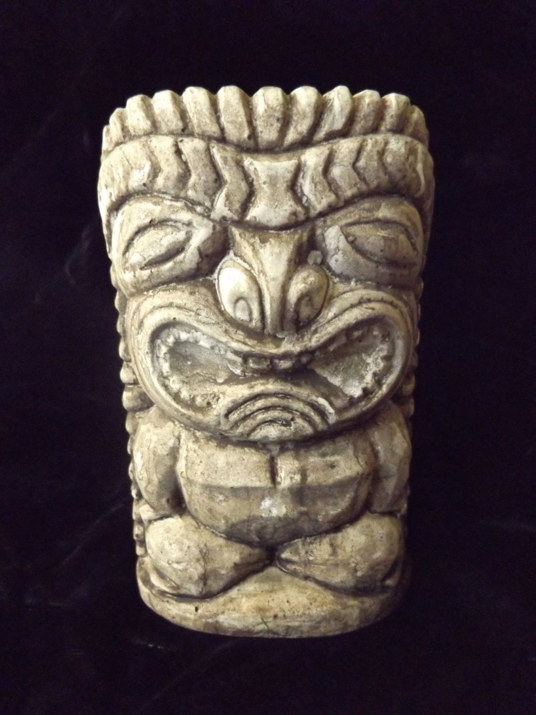 Tiki God Island Man Native Polynesian Statue Patio Hawaii Home Garden ...