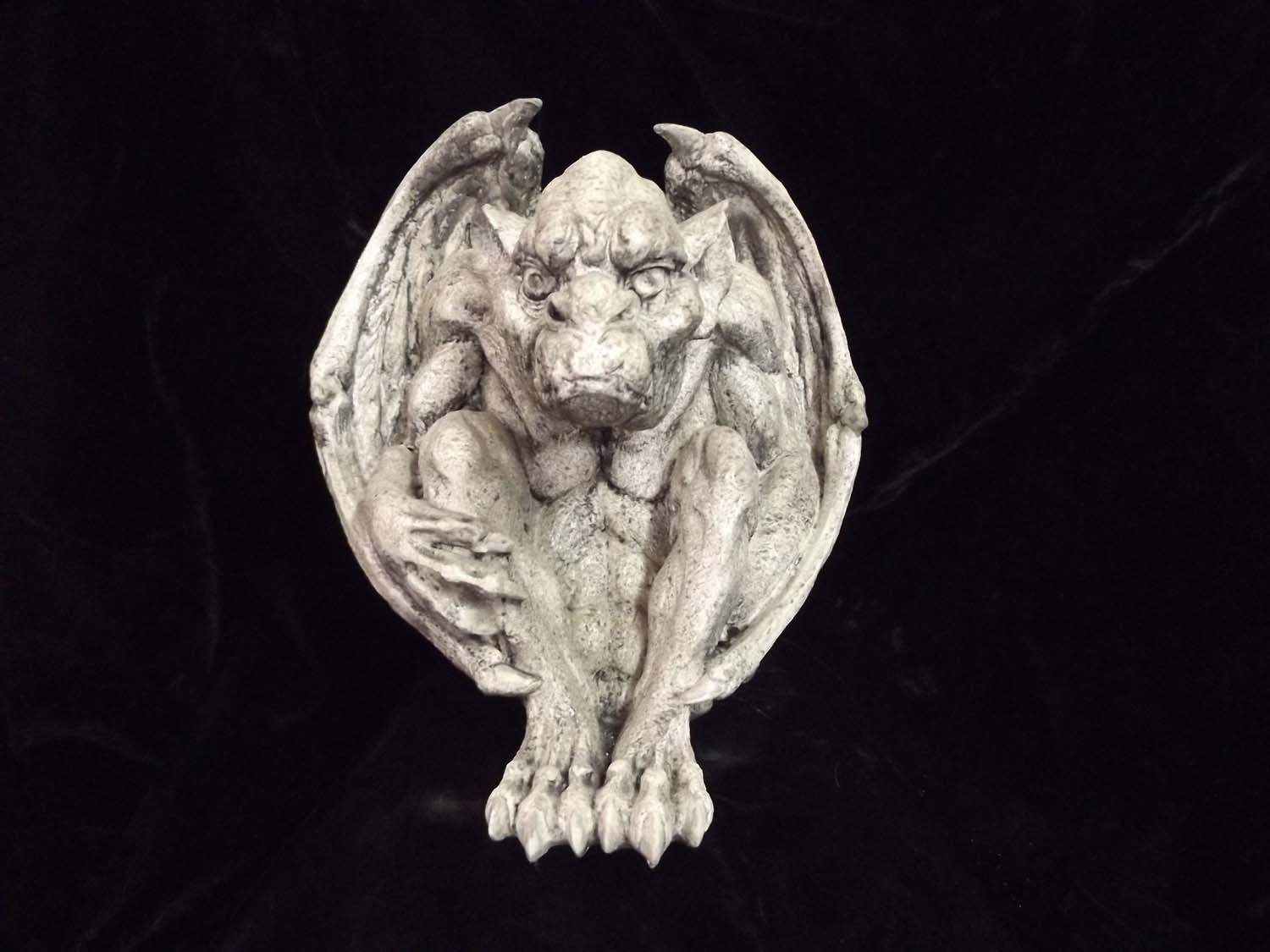 Gargoyle Statue Gothic Winged Creature Beast Fantasy Medieval ...