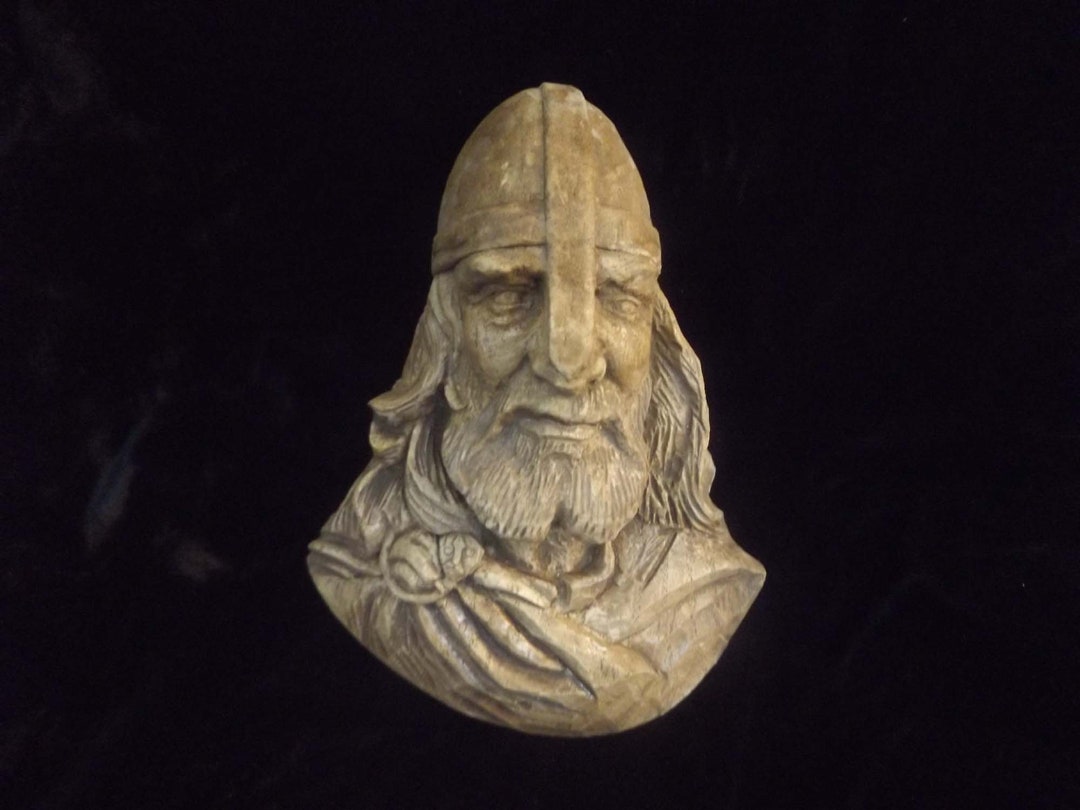 Viking Man Wall Hanging, Norse Mythology, Small Medieval Decoration ...