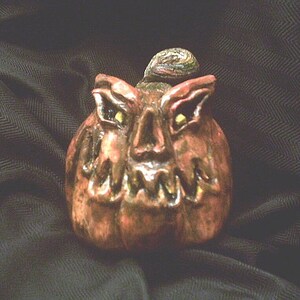 Halloween Pumpkin Head Throwback Jack Rotten Gothic Pumpkin of Doom ...