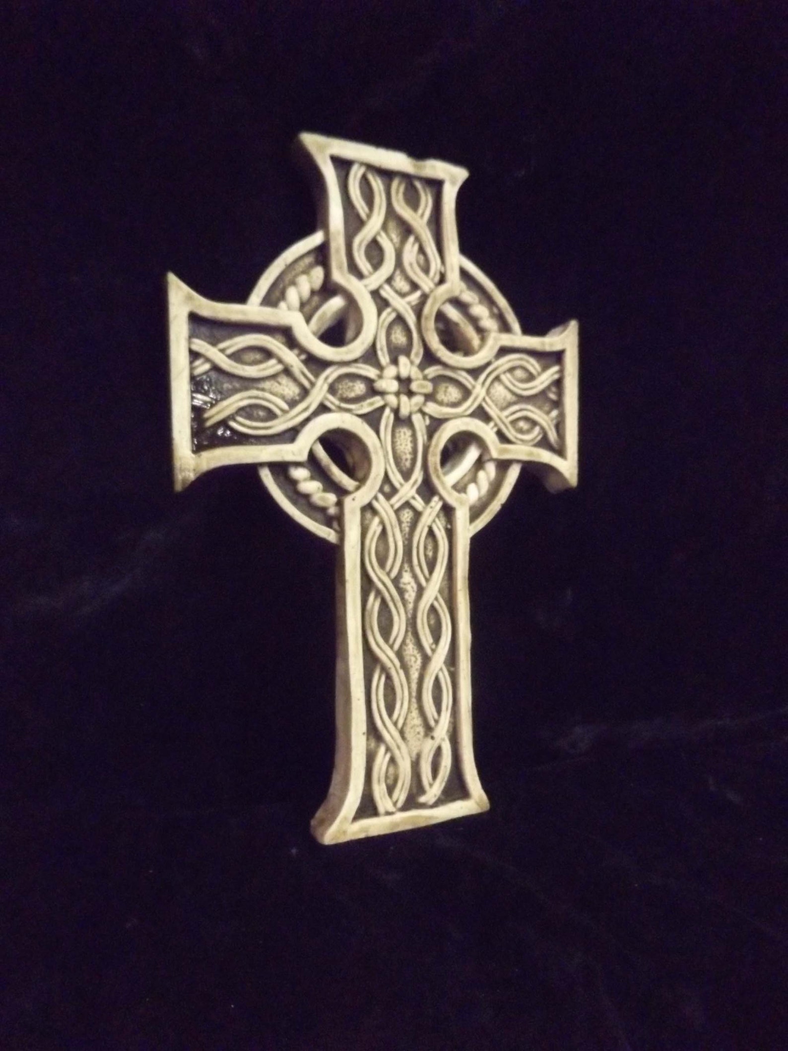 Celtic Cross Wall Hanging Medium 5 Plaque Renaissance Medieval | Etsy