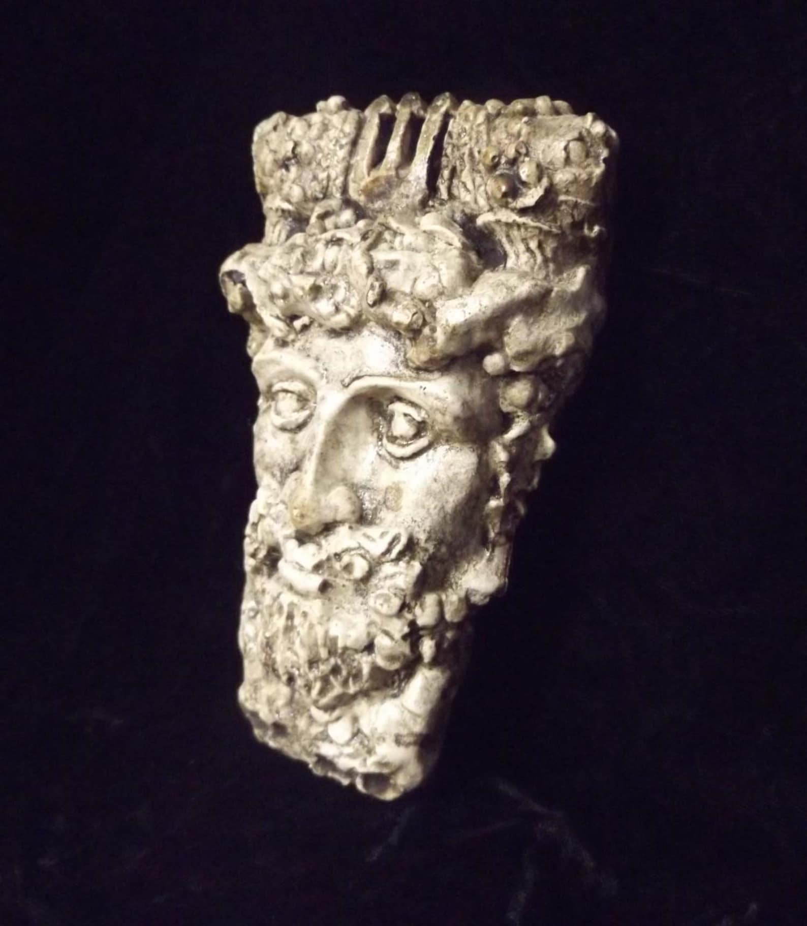 King Neptune Wall Plaque Ocean God Seaside Patio Garden Art Beach ...
