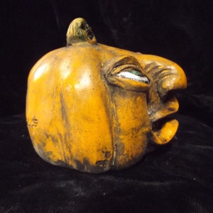 Halloween Pumpkin Head Monte Santos Rotten Gothic Pumpkin of Doom ...