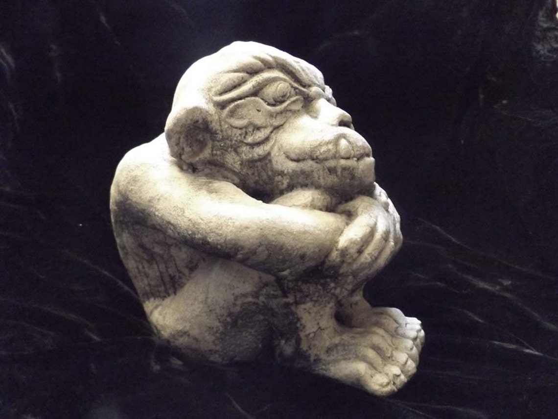Gargoyle Gremlin Crouching Gothic Medieval Fantasy Creature - Etsy