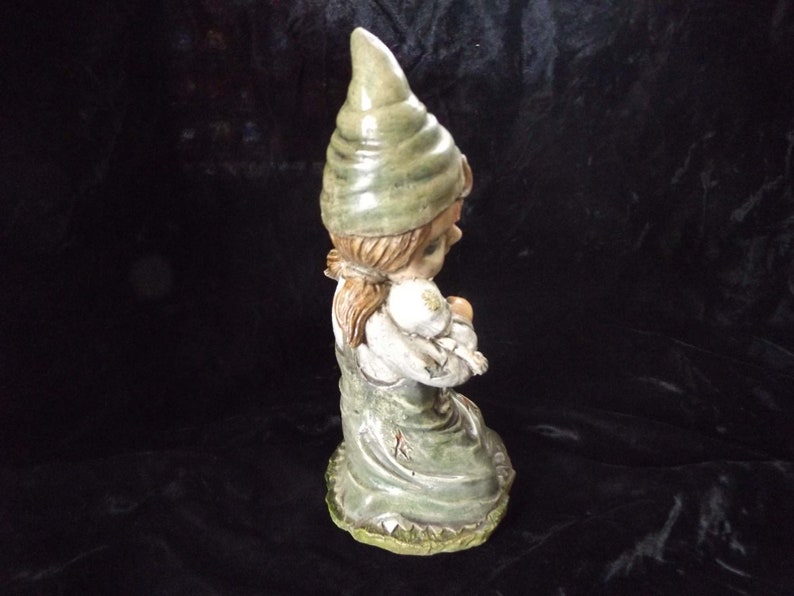 Garden Gnome Zombie Girl Statue Evil Evelyn Outdoor Decor Halloween ...