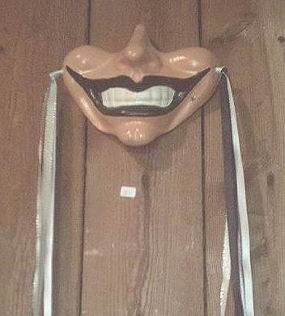 Gothic Smile Wall Mask Jester Clown Joker Renaissance Circus Goth Fool ...