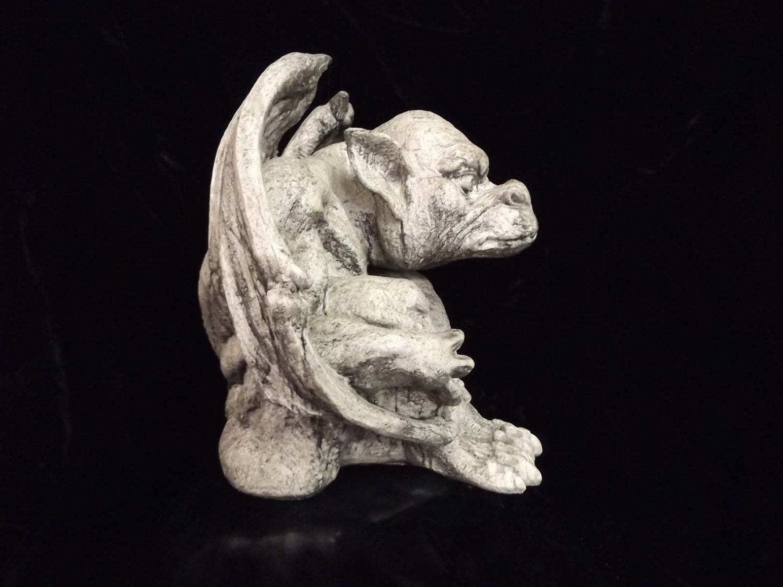 Gargoyle Statue Gothic Winged Creature Beast Fantasy Medieval | Etsy