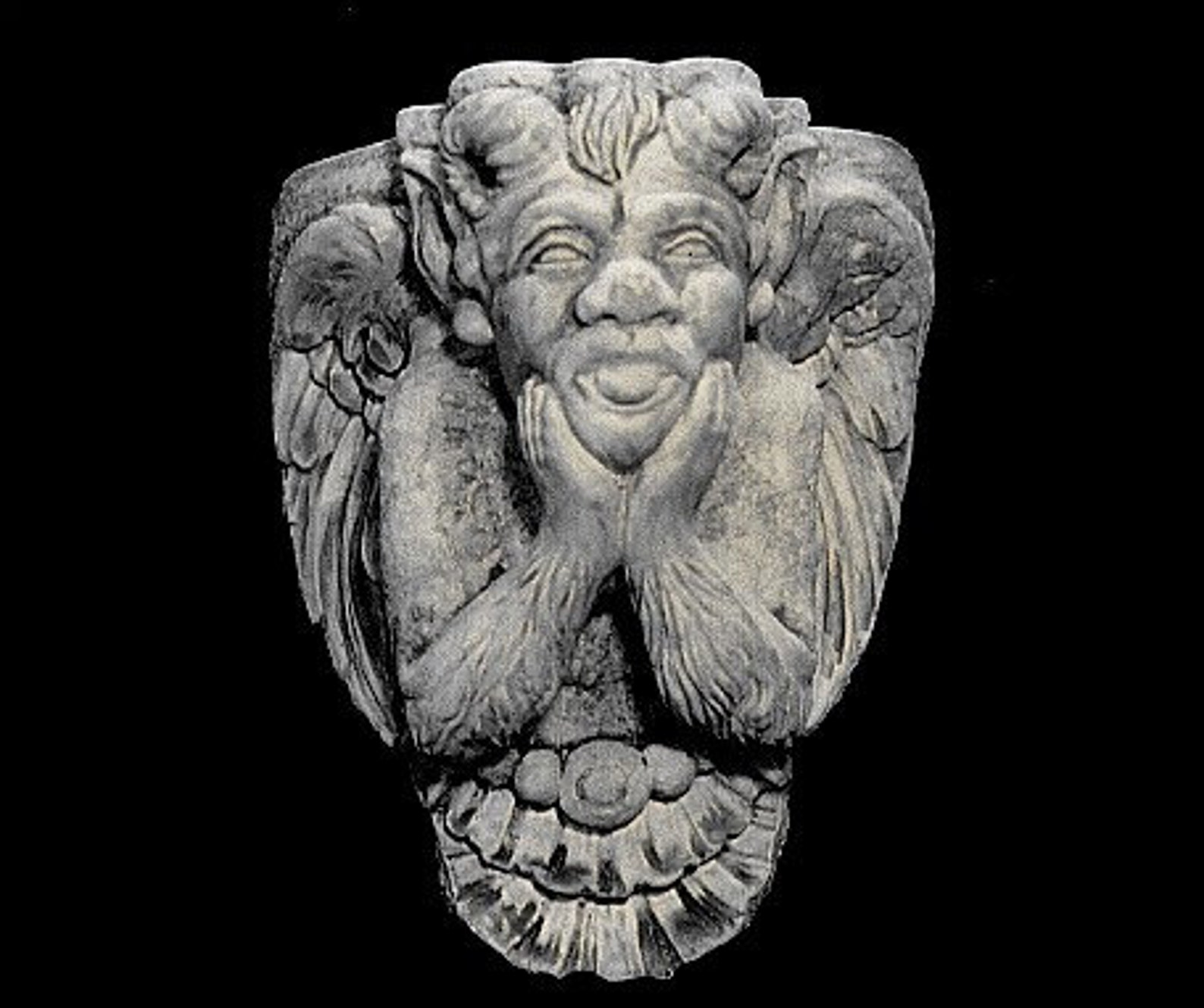 Spitting Gargoyle Bracket Gothic Wall Hanging Renaissance - Etsy